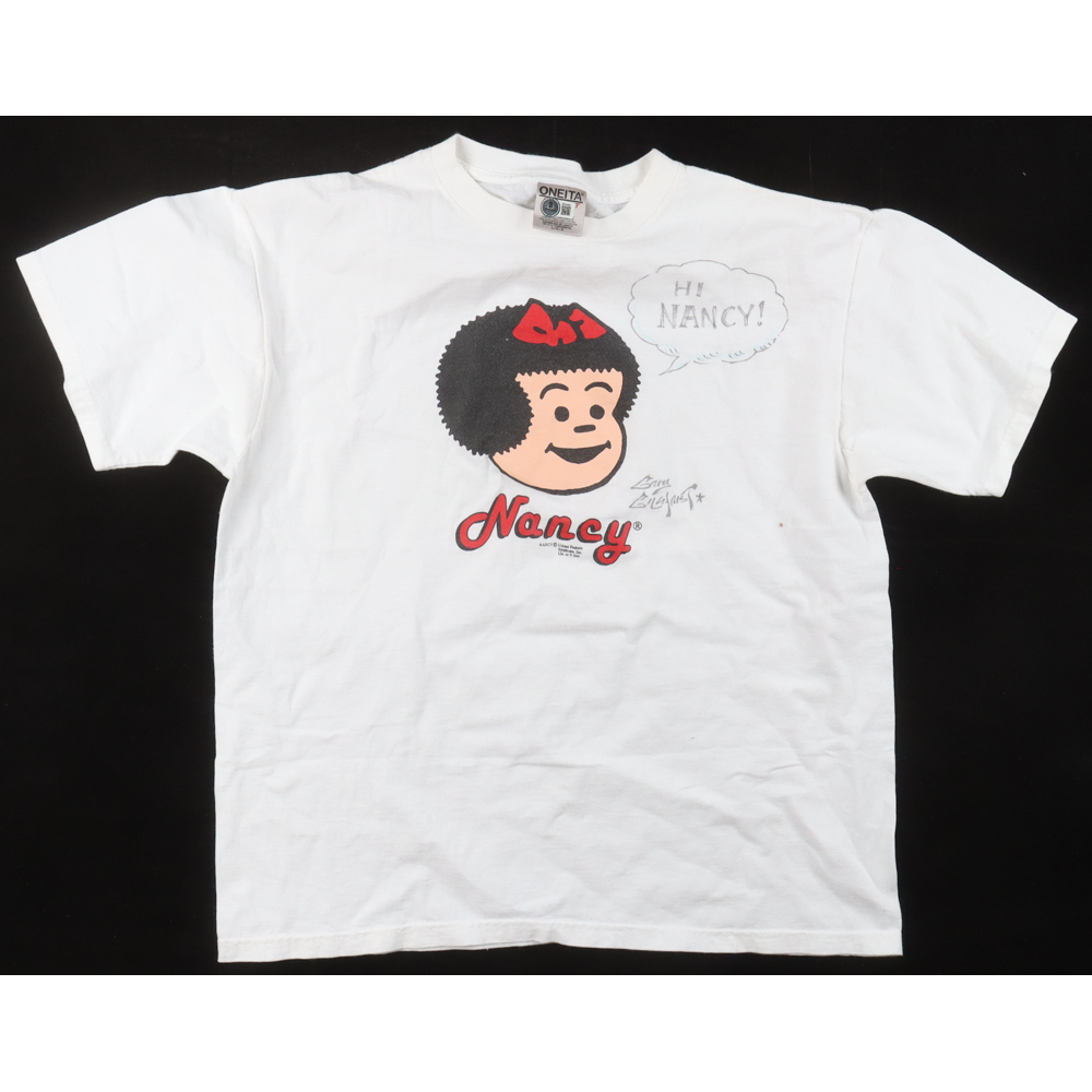 Guy Gilchrist "Nancy" Signed T-Shirt With Hand-Drawn Sketch Inscribed ...