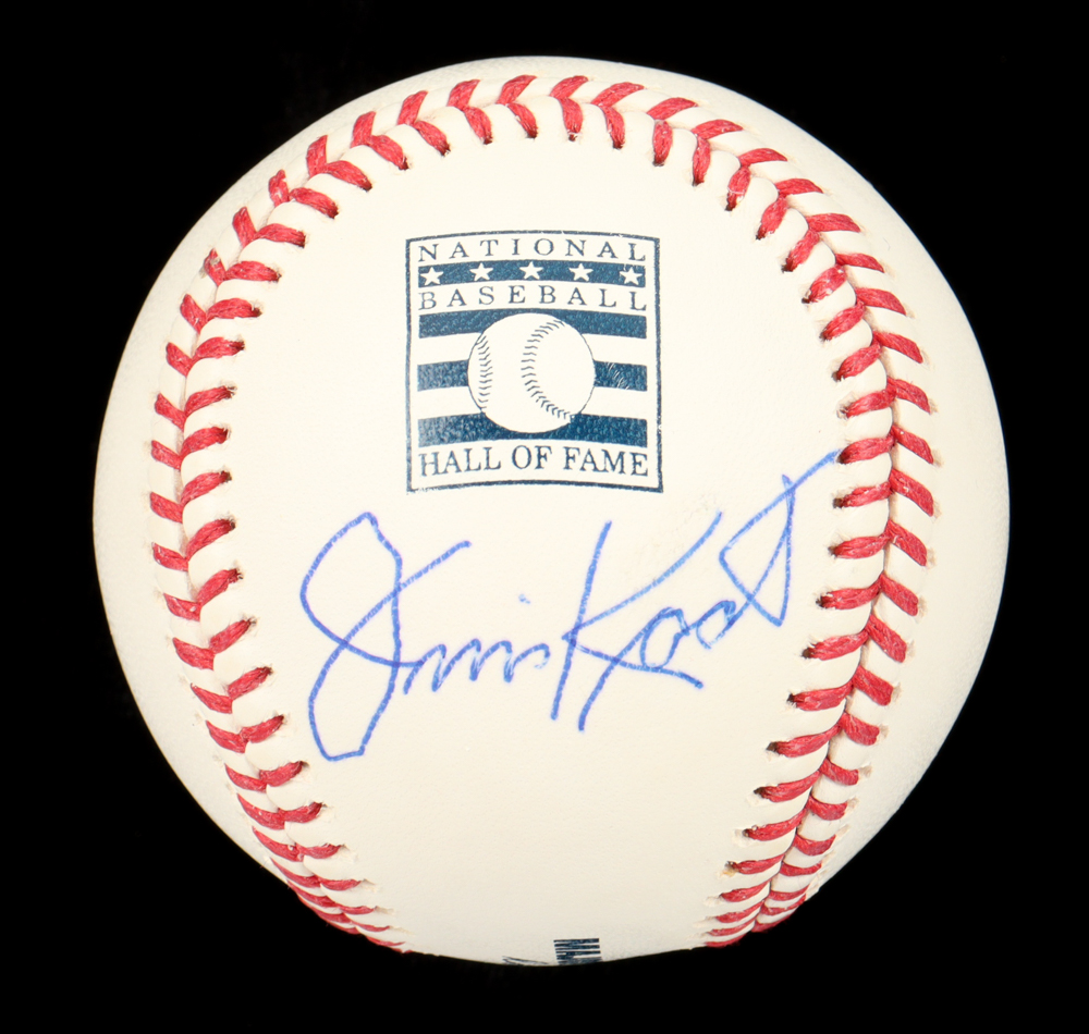 Jim Kaat Signed OML Hall of Fame Logo Baseball (JSA) | Pristine Auction
