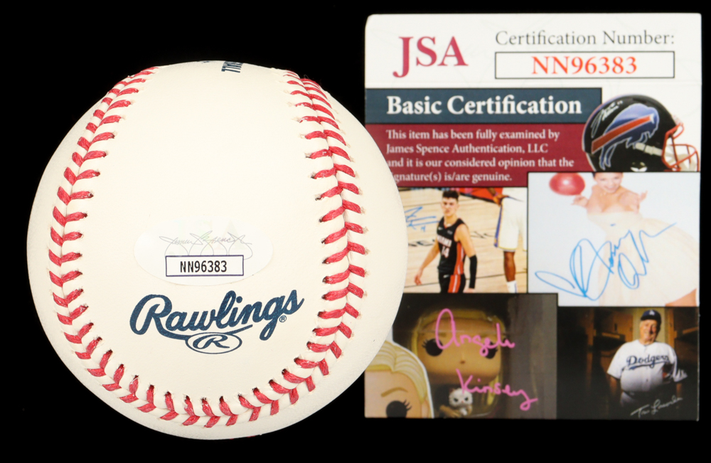 Jim Kaat Signed OML Hall of Fame Logo Baseball (JSA) | Pristine Auction