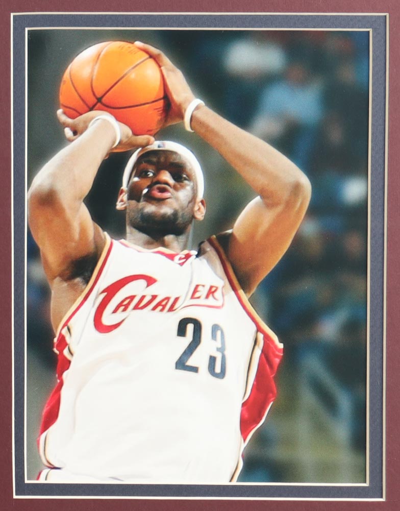 Lebron James Custom Framed Jersey Display With 2016 Champions Hanging ...