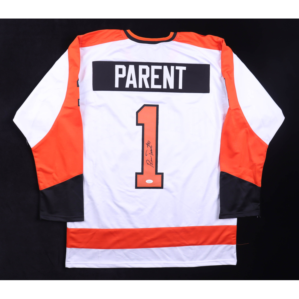 Bernie Parent Signed Flyers Jersey (JSA) | Pristine Auction
