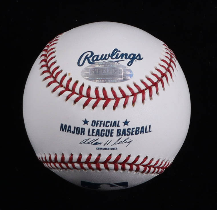 Whitey Ford Signed OML Baseball Inscribed "'61 Cy" (PSA) | Pristine Auction