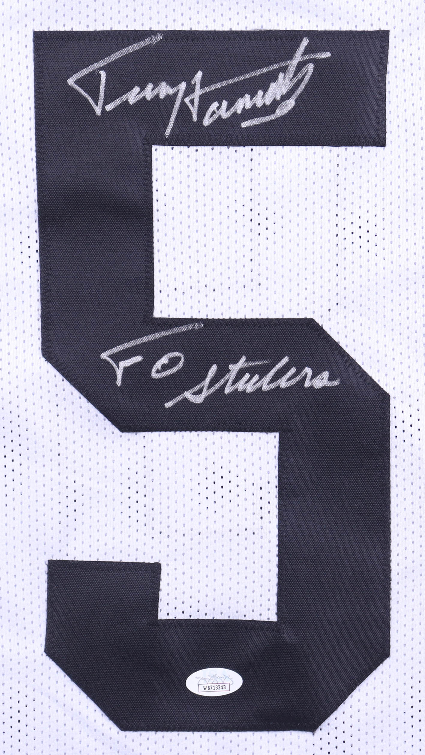 Terry Hanratty Signed Jersey Inscribed "Go Steelers" (JSA) | Pristine ...