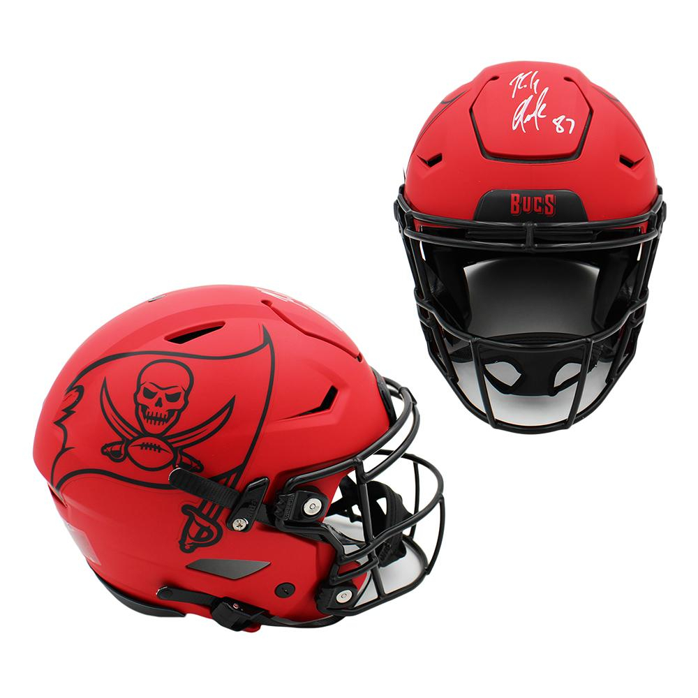 Rob Gronkowski Signed Buccaneers Full-Size Authentic On-Field Rave ...