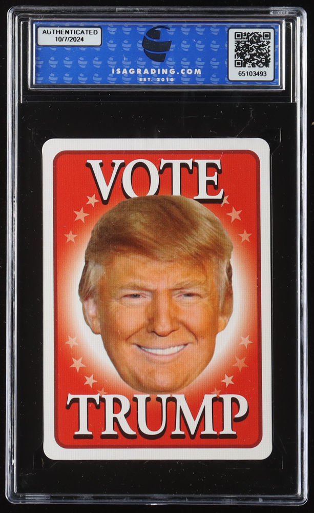 Donald J. Trump 2024 Hero Decks Trump Presidential Deck Ace of Spades ...
