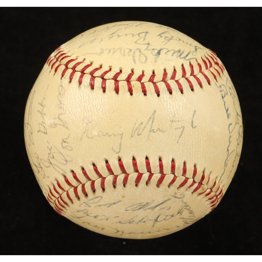 1960 World Series Champions Pirates ONL Baseball Signed by (27) with ...