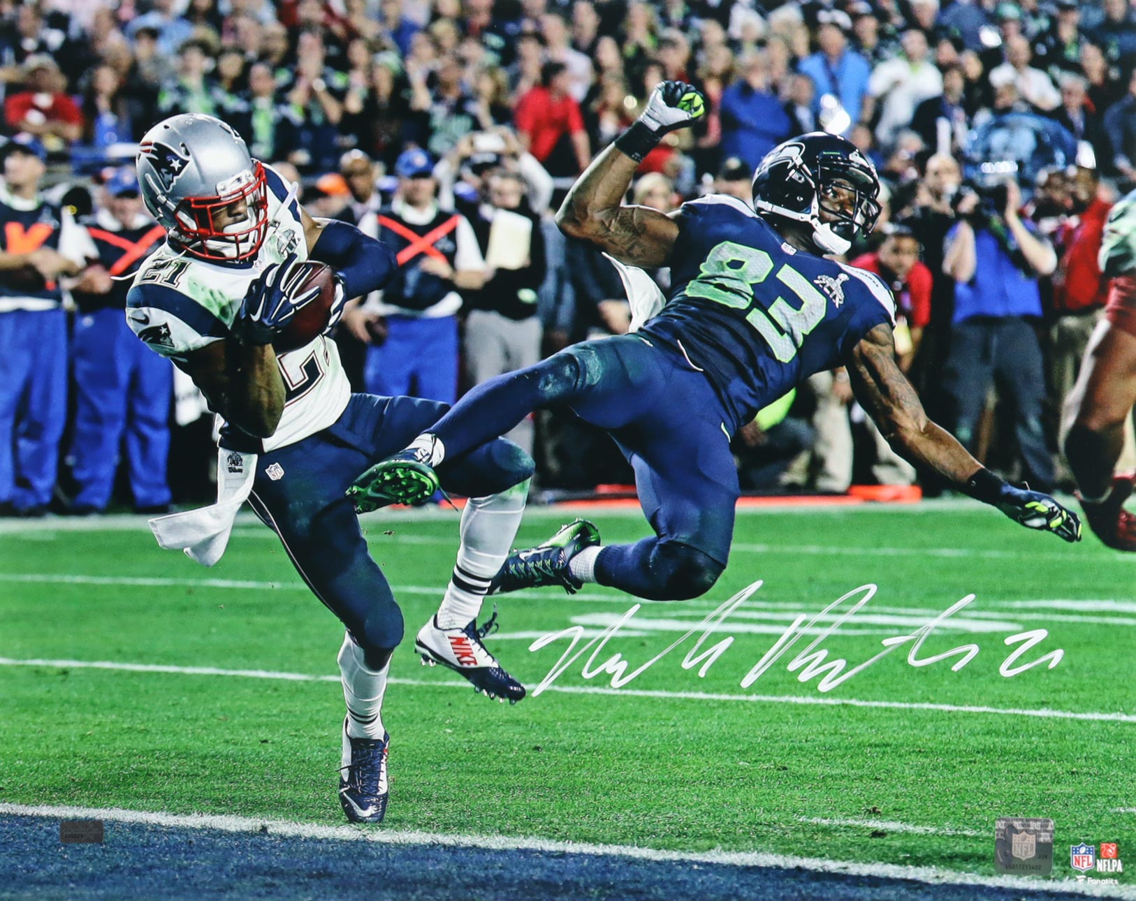 Malcolm Butler Signed Patriots 16x20 Photo (New England Picture ...
