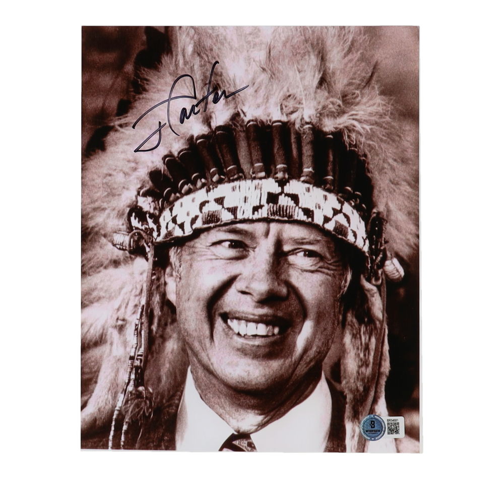 Jimmy Carter Signed 8x10 Photo (Beckett) | Pristine Auction