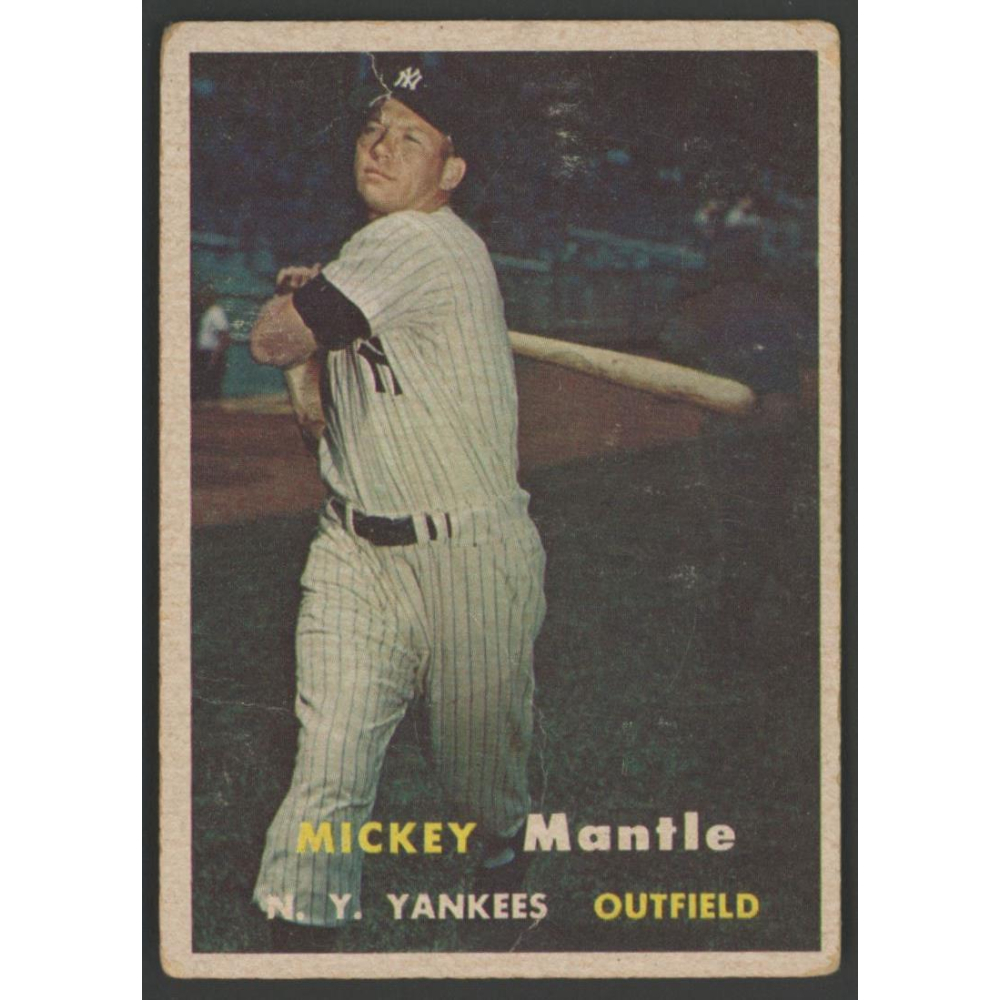 Mickey Mantle 1957 Topps #95 | Pristine Auction