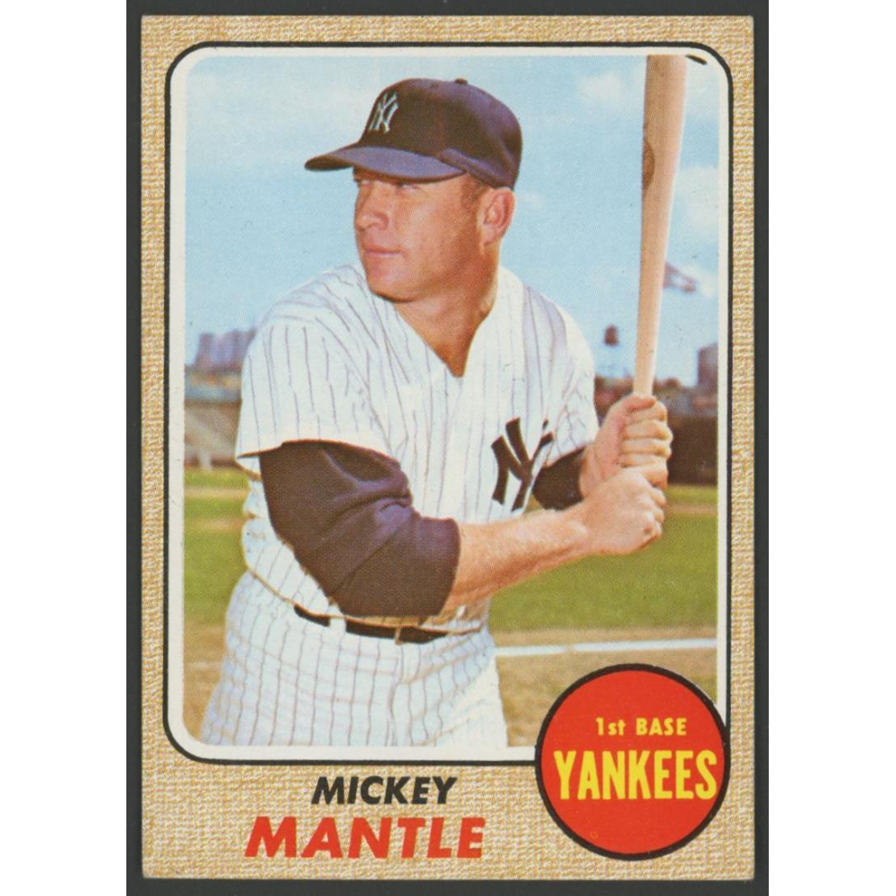 Mickey Mantle 1968 Topps #280 | Pristine Auction