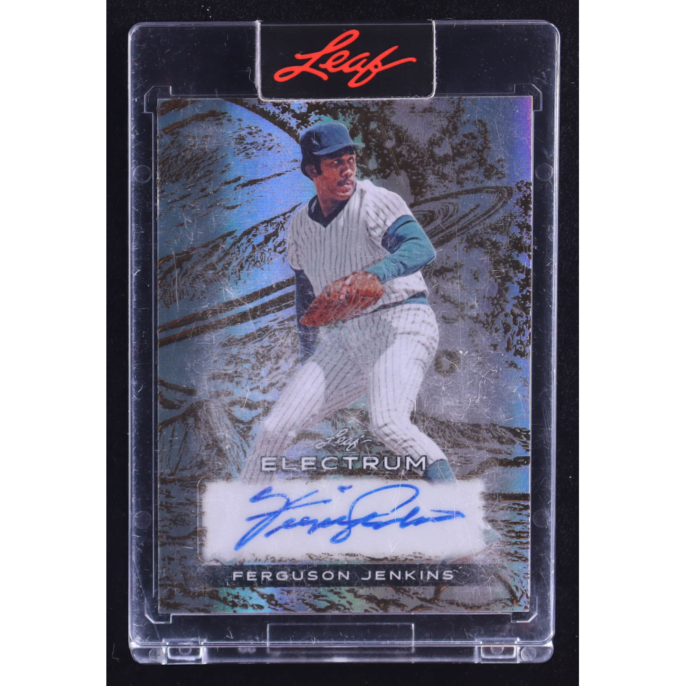 Fergie Jenkins 2024 Leaf Electrum Autograph #BAFJ1 #1/1 | Pristine Auction