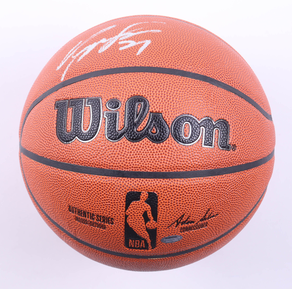 Spud Webb & Dominique Wilkins Signed NBA Basketball (Schwartz ...