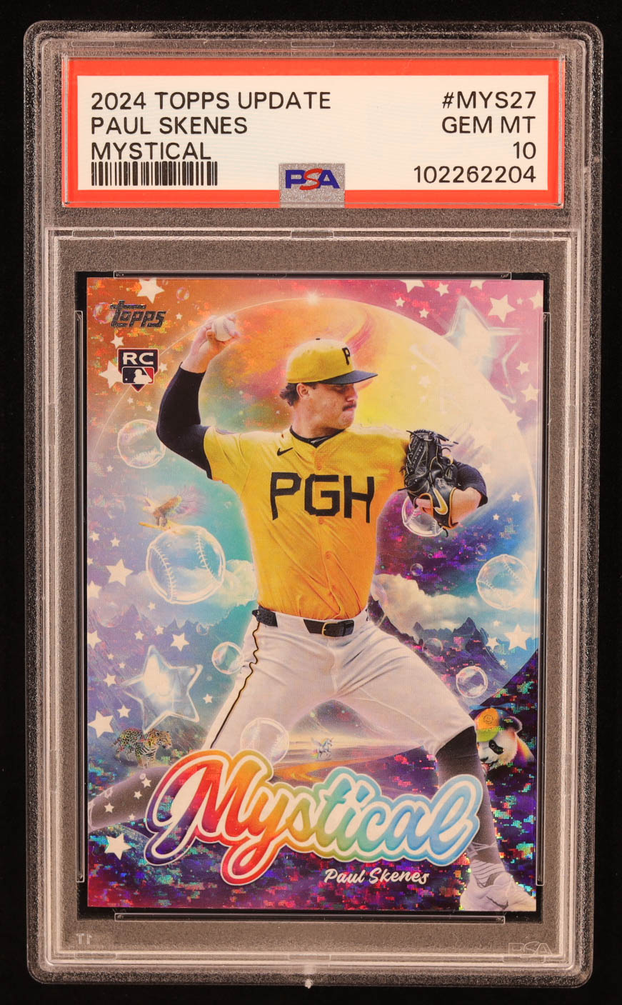 Paul Skenes 2024 Topps Update Mystical #MYS27 RC (PSA 10) | Pristine ...