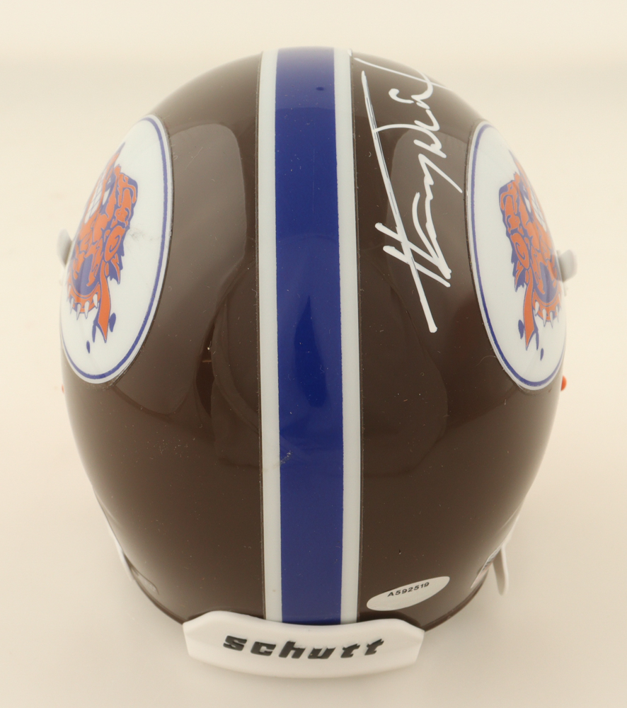 Henry Winkler Signed "The Waterboy" SCLSU Mud Dogs Mini Helmet ...