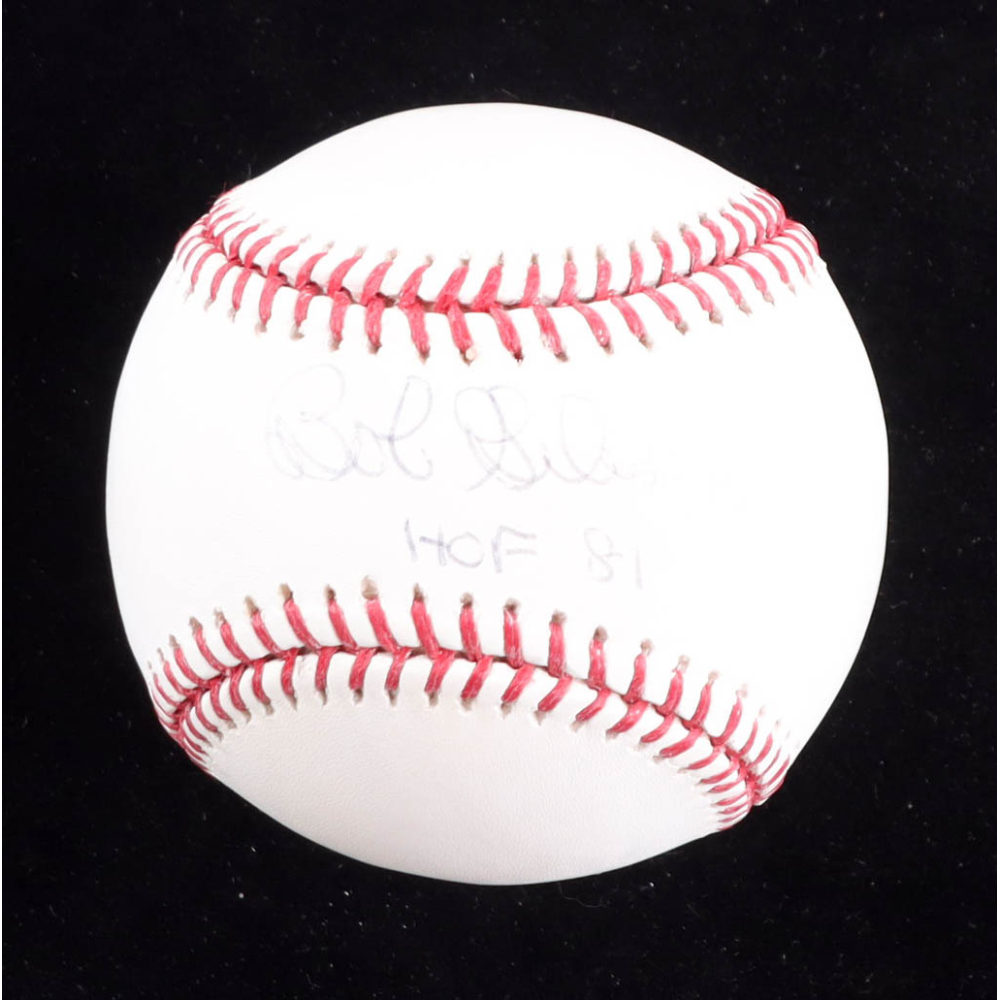 Bob Gibson Signed OML Baseball Inscribed "HOF 81" (PSA) | Pristine Auction