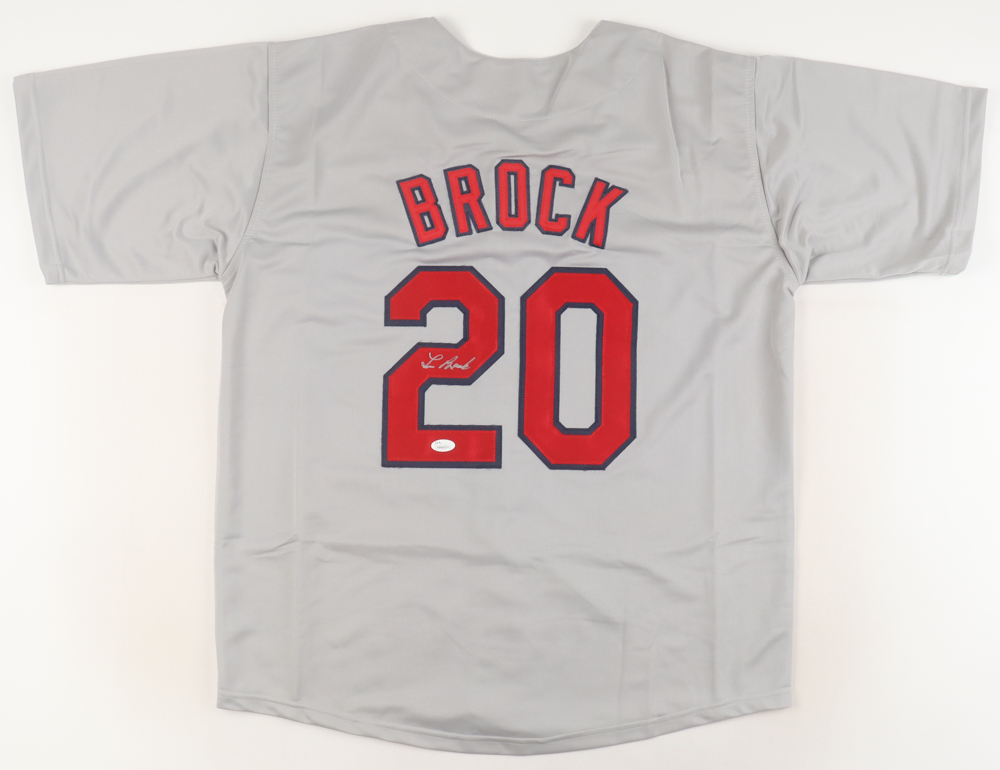 Lou Brock Signed Jersey (JSA) | Pristine Auction