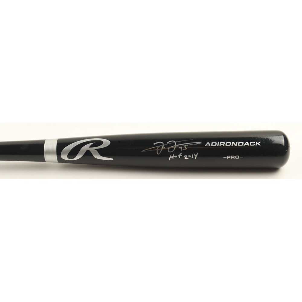 Frank Thomas Signed Rawlings Baseball Bat Inscribed "HOF 2014 ...