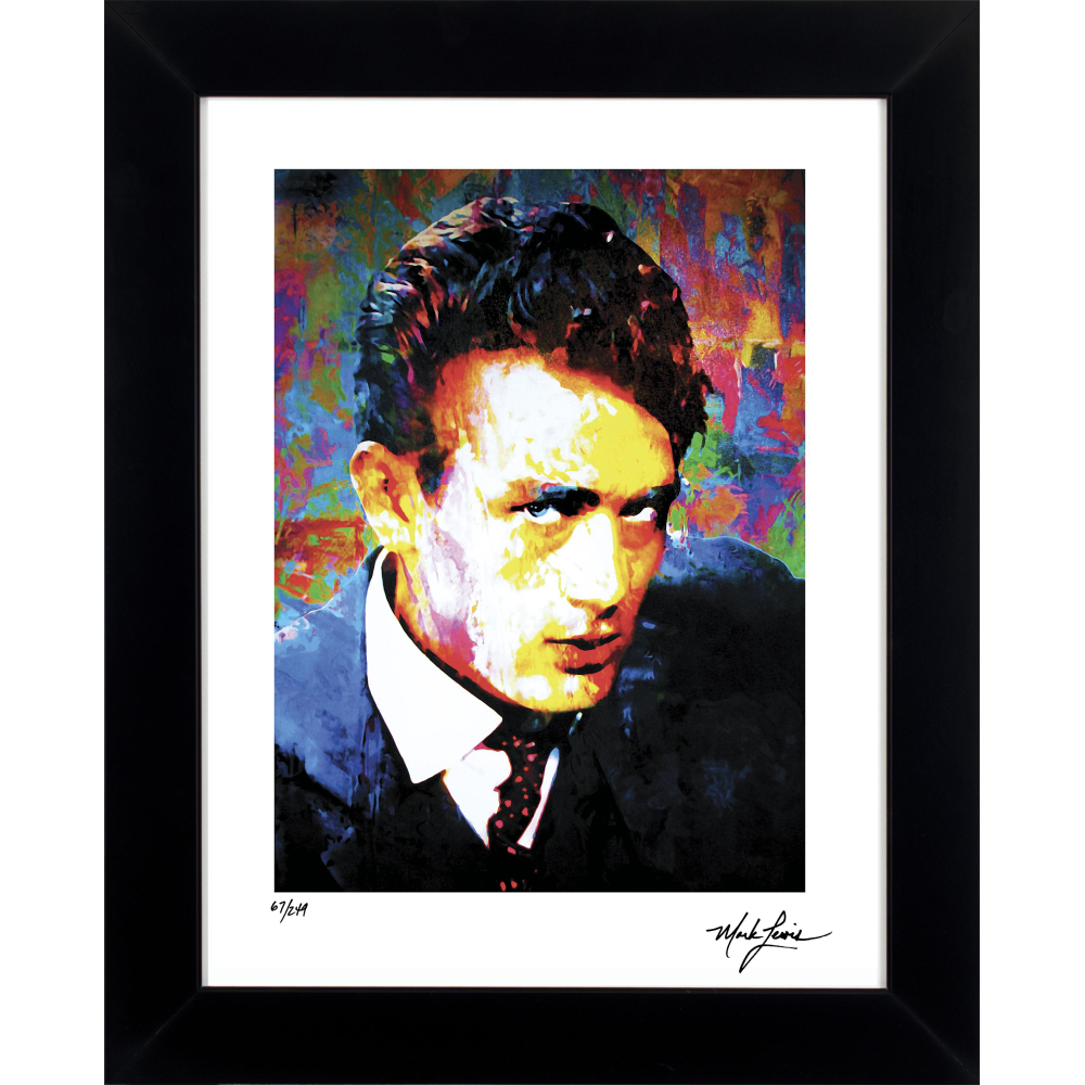 Mark Lewis Signed LE "Life's Significance - James Dean" Custom Framed Print Display (Lewis ...