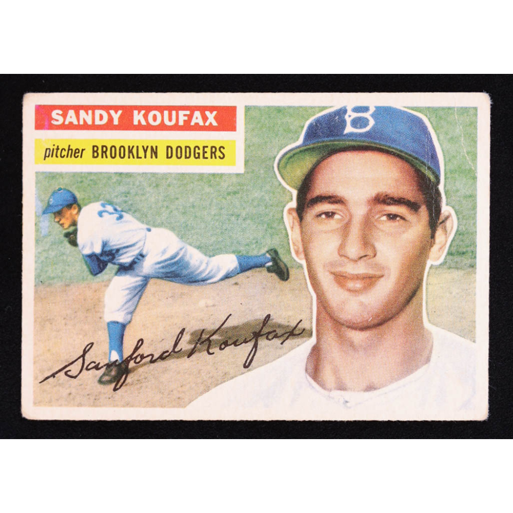 Sandy Koufax 1956 Topps #79 | Pristine Auction