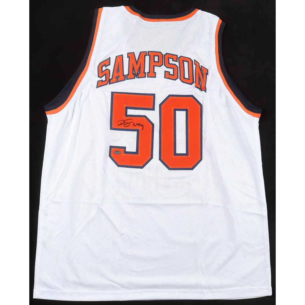 Ralph Sampson Signed Jersey Inscribed "3x CPOY" (Schwartz) | Pristine ...
