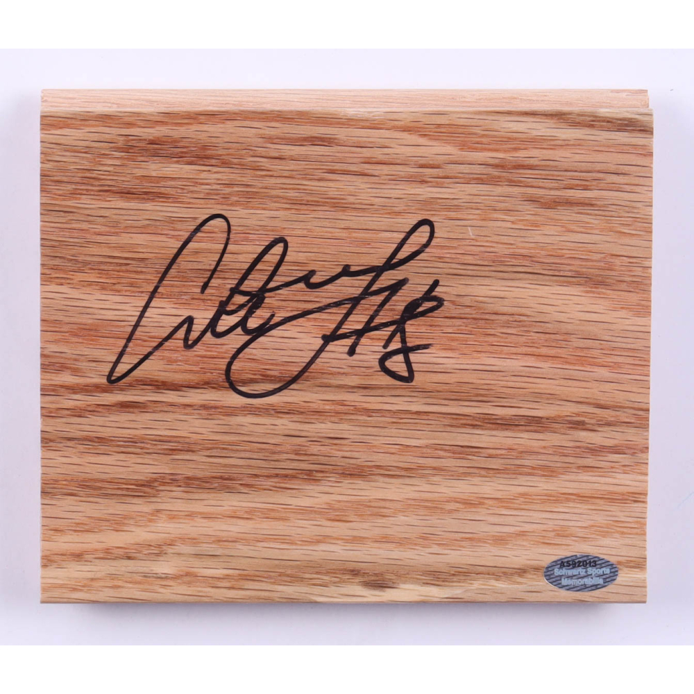 Antoine Walker Signed 5x6 Wood Floorboard Piece (Schwartz) | Pristine ...