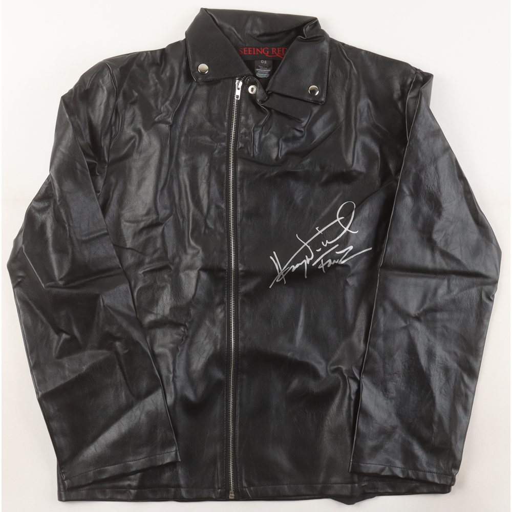 Henry Winkler Signed "Happy Days" T-Bird Leather Jacket Inscribed "Fonz ...