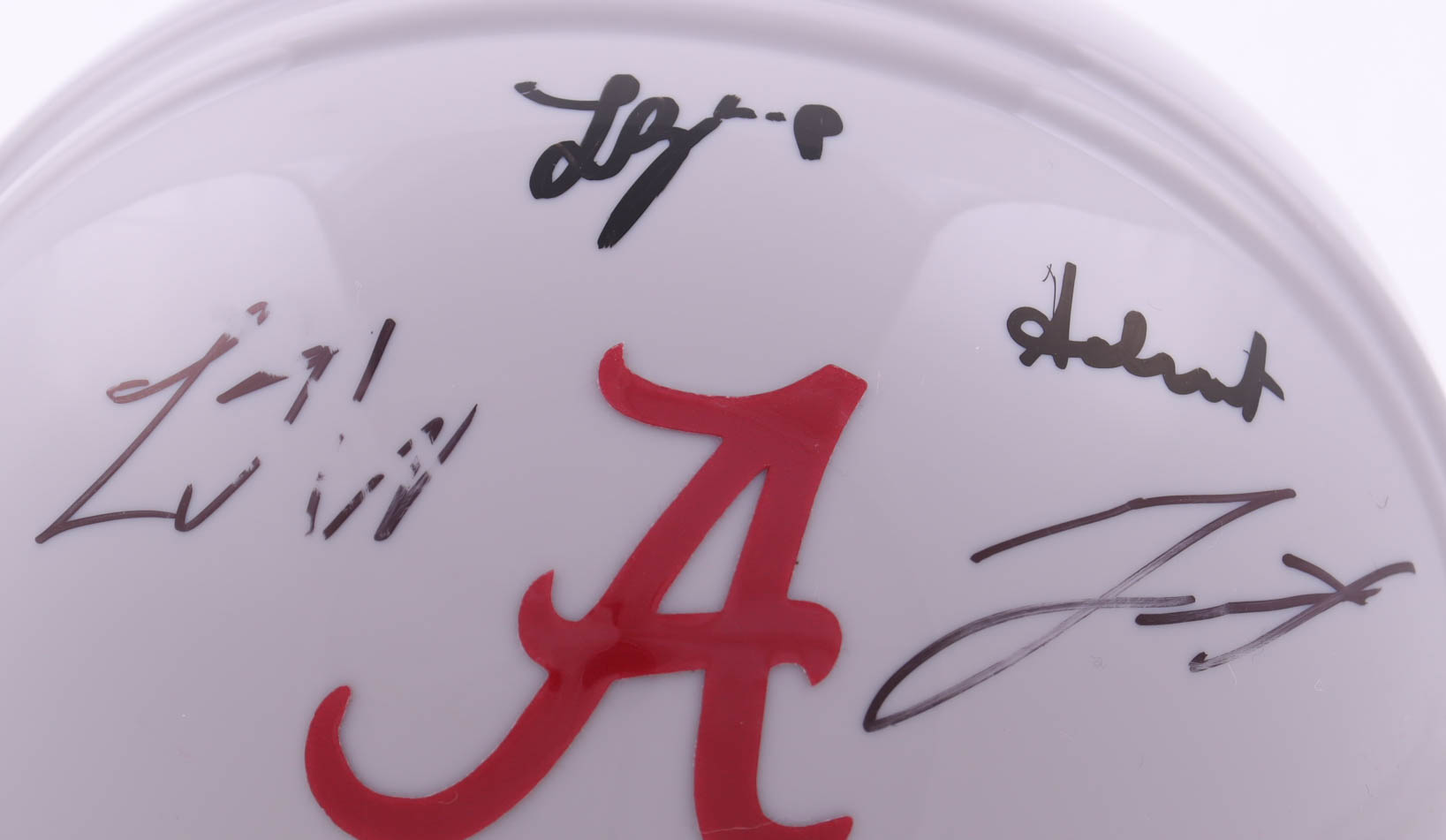 2024-25 Alabama Crimson Tide Hard Hat Signed By (9) with Mark Sears ...
