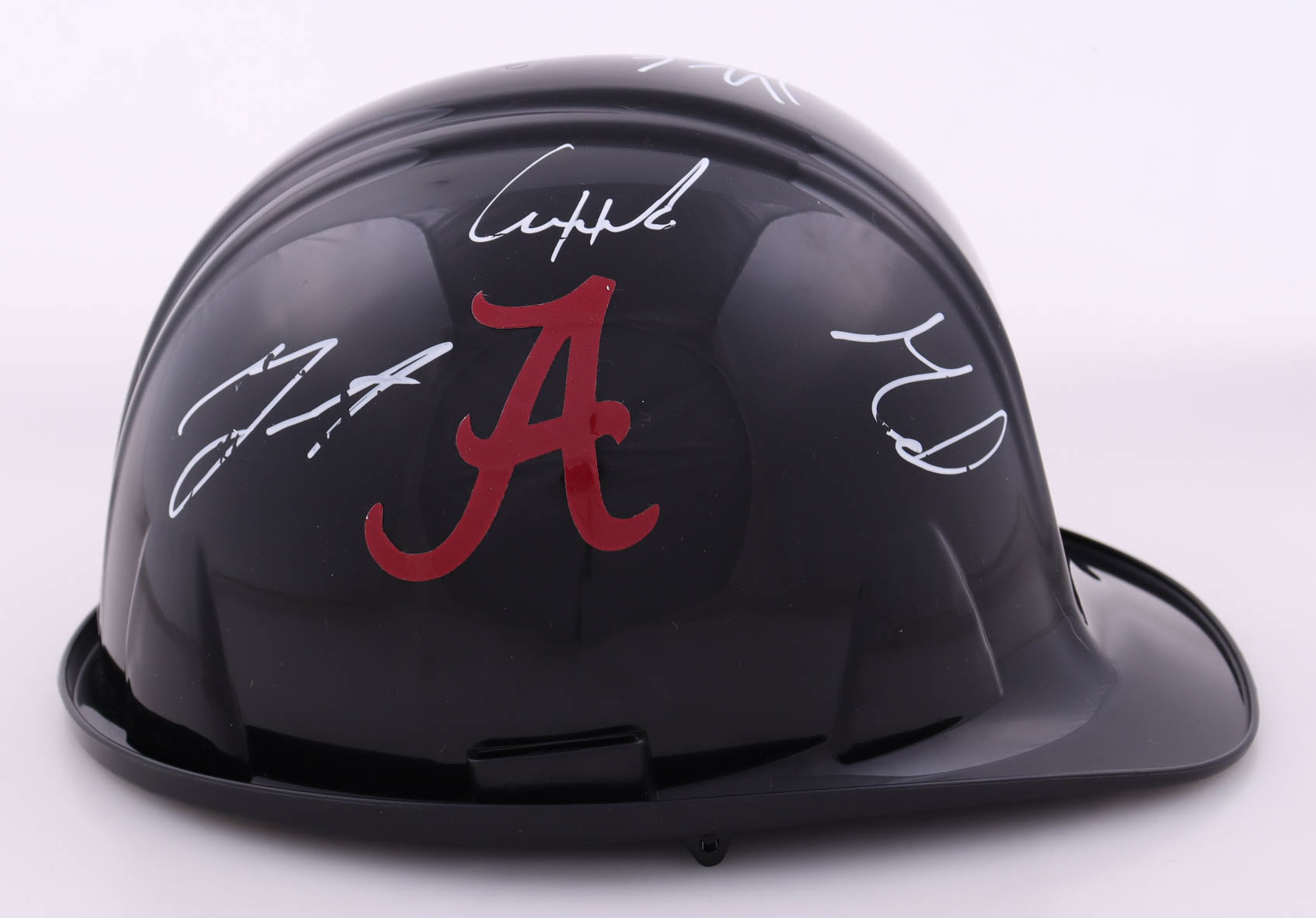 2024-25 Alabama Crimson Tide Hard Hat Signed By (9) with Mark Sears ...