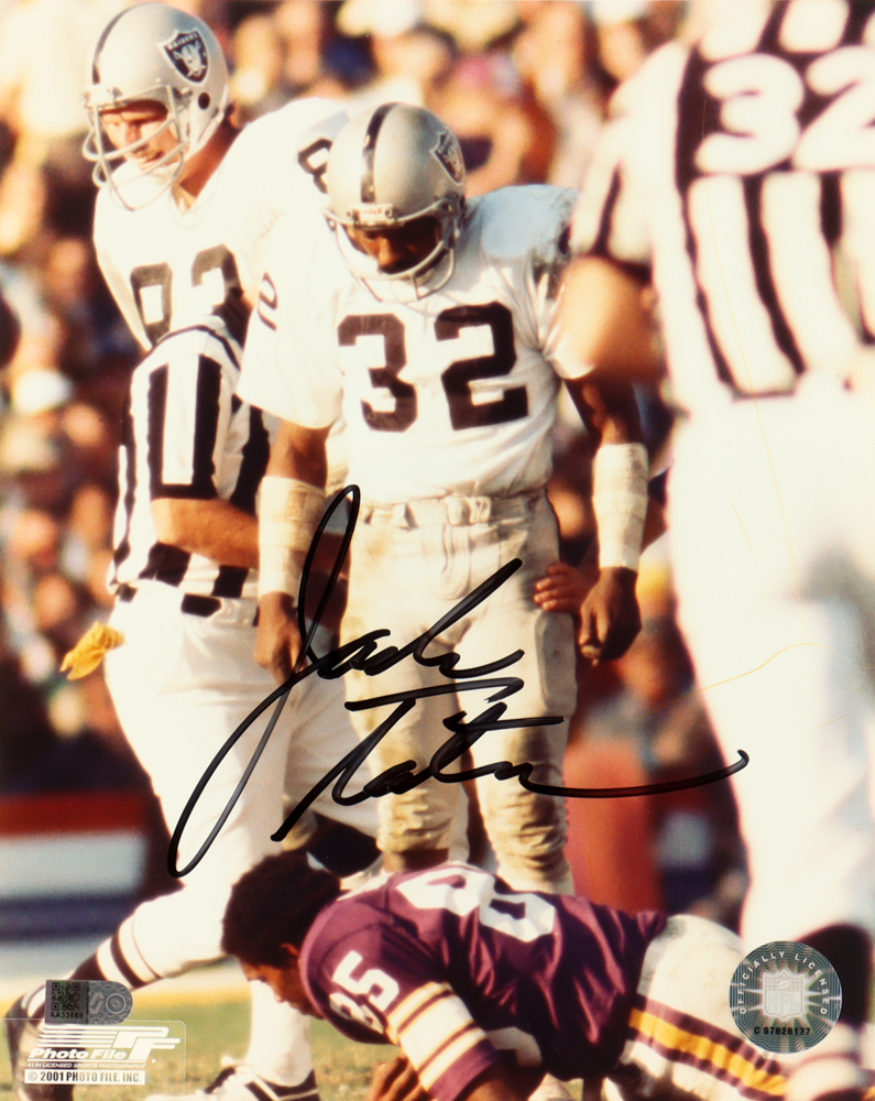 Jack Tatum Signed Raiders 8x10 Photo (AIV) | Pristine Auction
