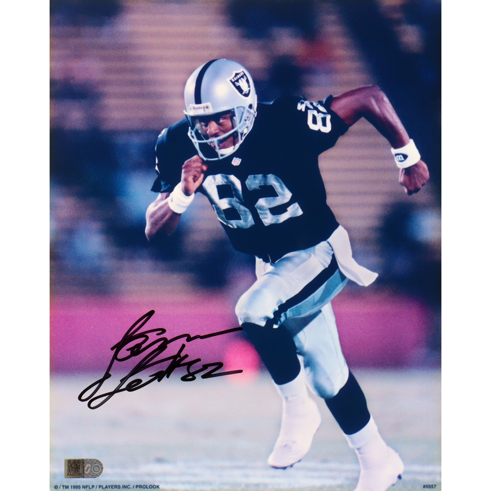 James Jett Signed Raiders 8x10 Photo (AIV) | Pristine Auction