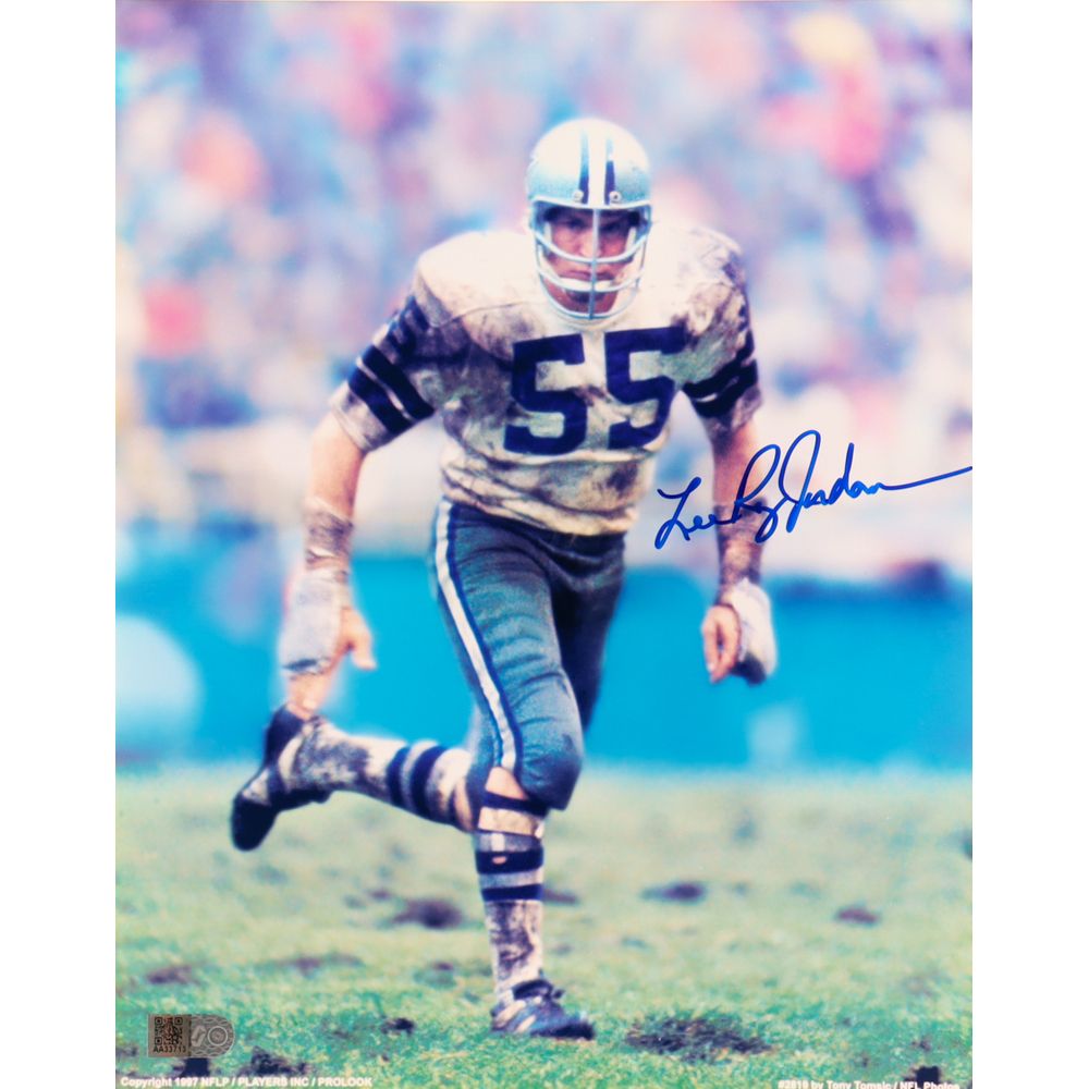 Lee Roy Jordan Signed Cowboys 8x10 Photo (AIV) | Pristine Auction