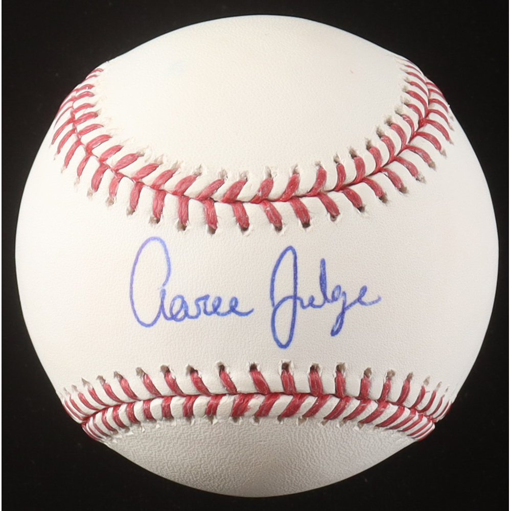 Aaron Judge Signed OML Baseball (PSA & JSA) | Pristine Auction