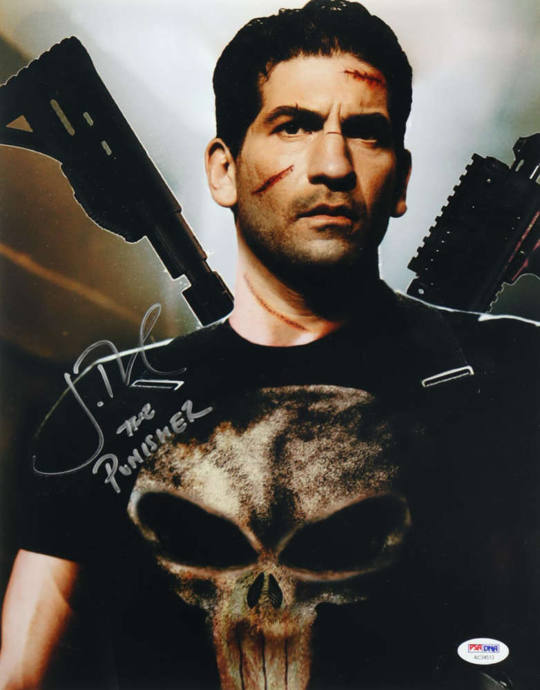 Jon Bernthal Signed "The Punisher" 11x14 Photo Inscribed "The Punisher ...