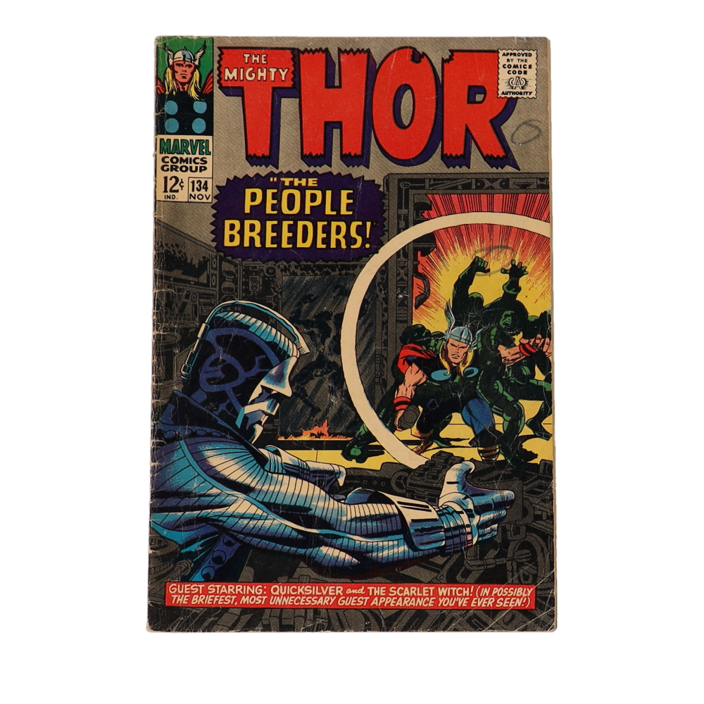 1966 "Thor" Issue #134 Marvel Comic Book | Pristine Auction