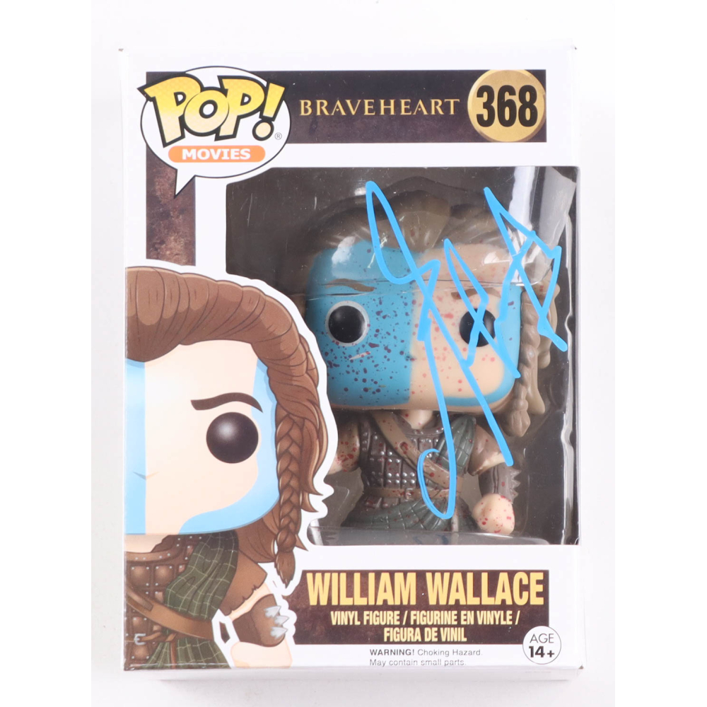 Mel Gibson Signed "Braveheart" #368 William Wallace Funko Pop! Vinyl ...