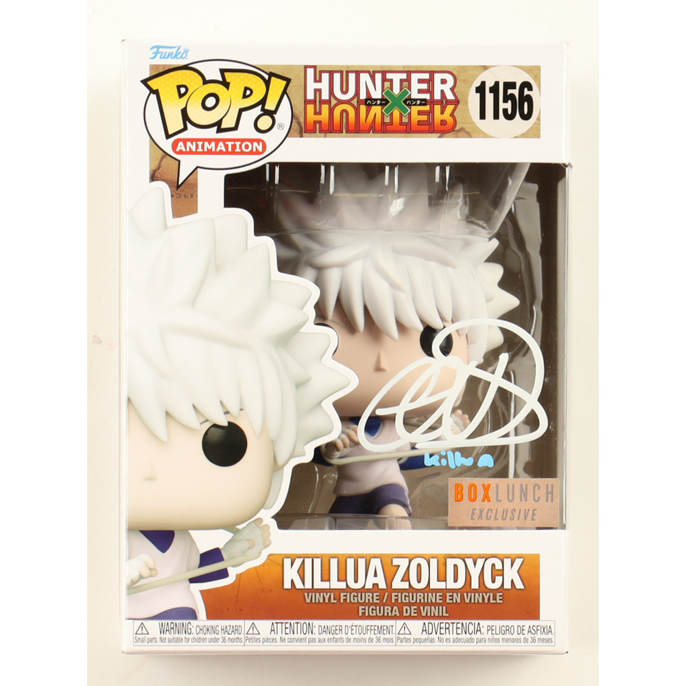 Cristina Vee Signed "Hunter X Hunter" #1156 Killua Zoldyck Funko Pop ...