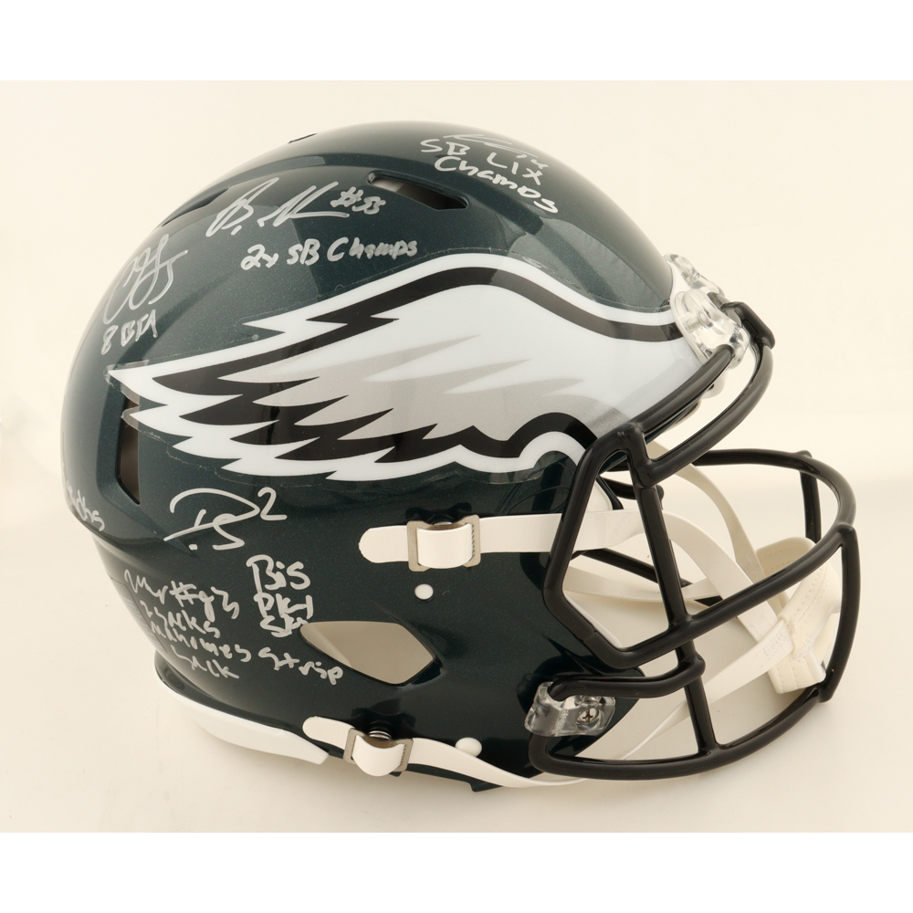Eagles 2024 Super Bowl Champions Full-Size Authentic Speed Helmet ...
