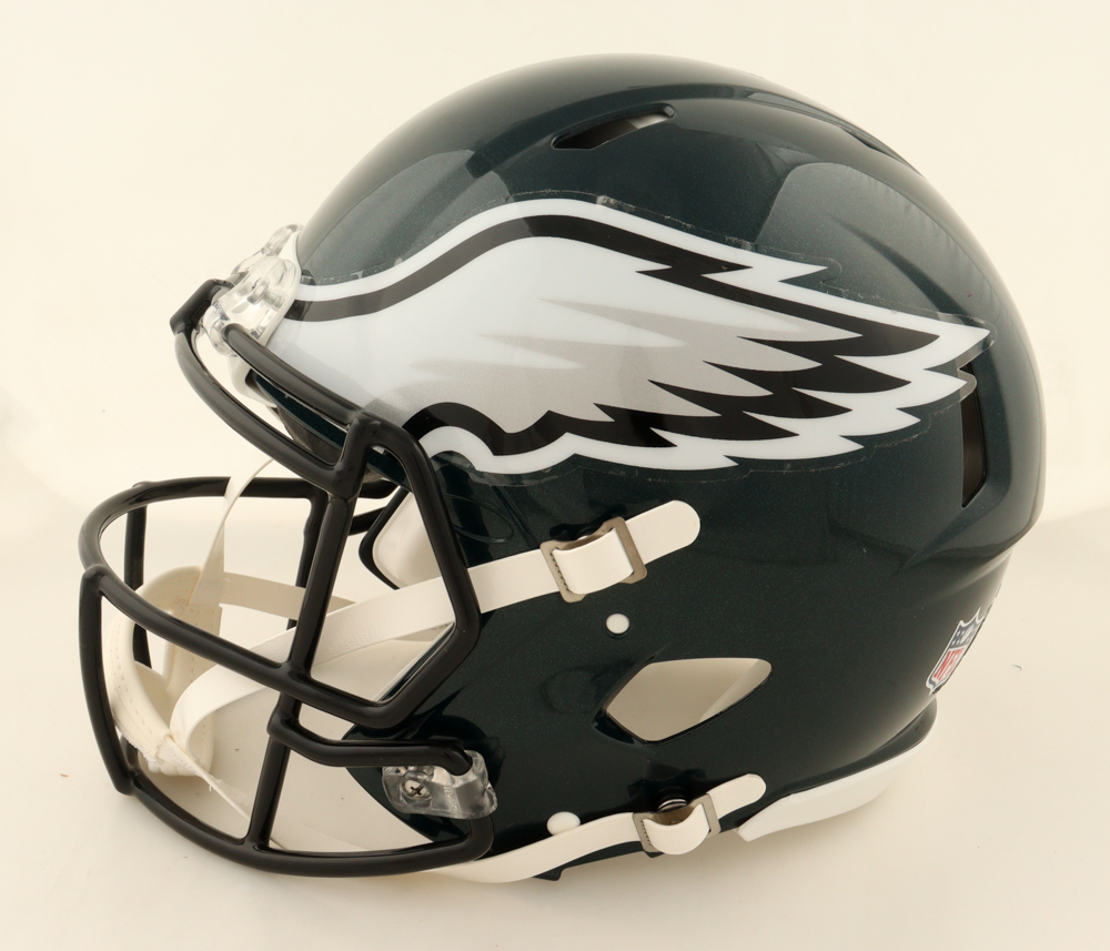 Eagles Full-Size Authentic Speed Helmet Signed By Brandon Graham ...