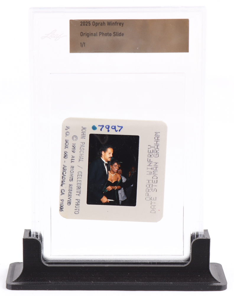 Oprah Winfrey 2025 Leaf Original Photo Slide #NNO #1/1 (Leaf ...