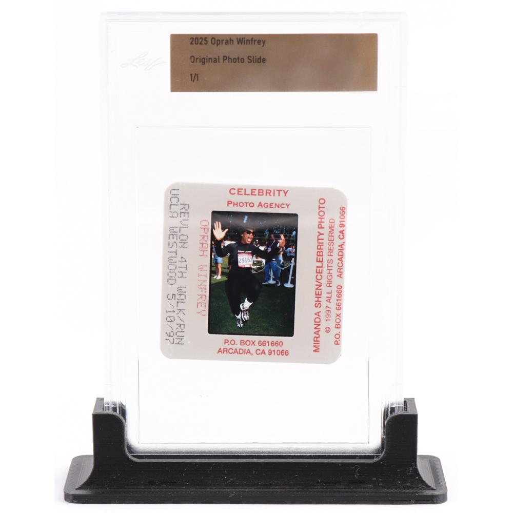 Oprah Winfrey 2025 Leaf Original Photo Slide #NNO #1/1 (Leaf ...