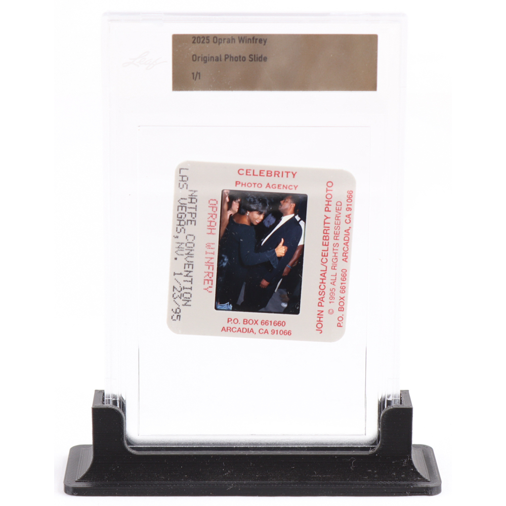 Oprah Winfrey 2025 Leaf Original Photo Slide #NNO #1/1 (Leaf ...