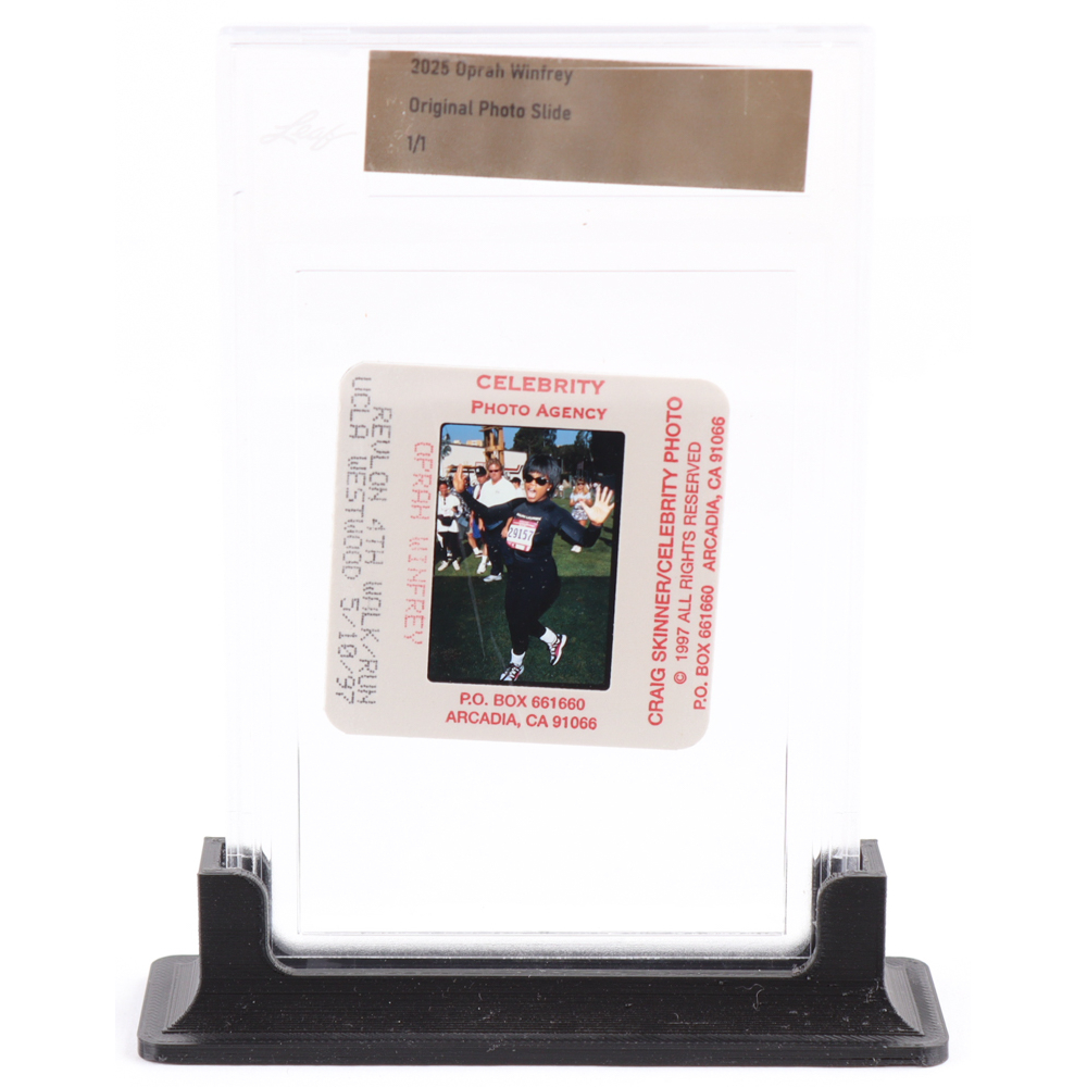Oprah Winfrey 2025 Leaf Original Photo Slide #NNO #1/1 (Leaf ...