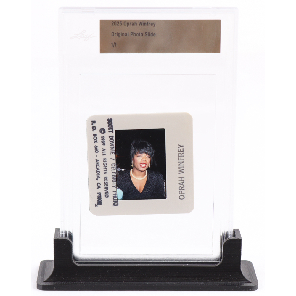 Oprah Winfrey 2025 Leaf Original Photo Slide #NNO #1/1 (Leaf ...