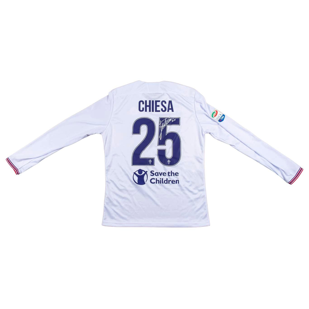 Federico Chiesa Signed 2017-18 ACF Fiorentina Match Jersey (MEARS ...