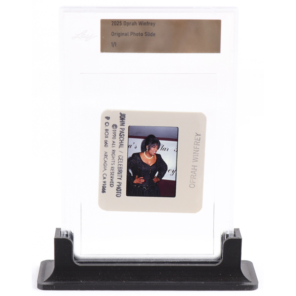 Oprah Winfrey 2025 Leaf Original Photo Slide #NNO #1/1 (Leaf ...