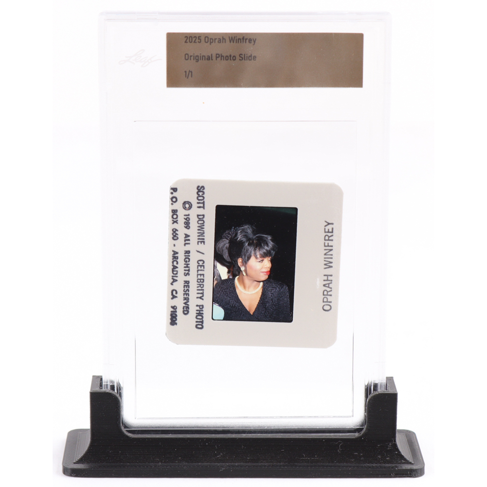 Oprah Winfrey 2025 Leaf Original Photo Slide #NNO #1/1 (Leaf ...