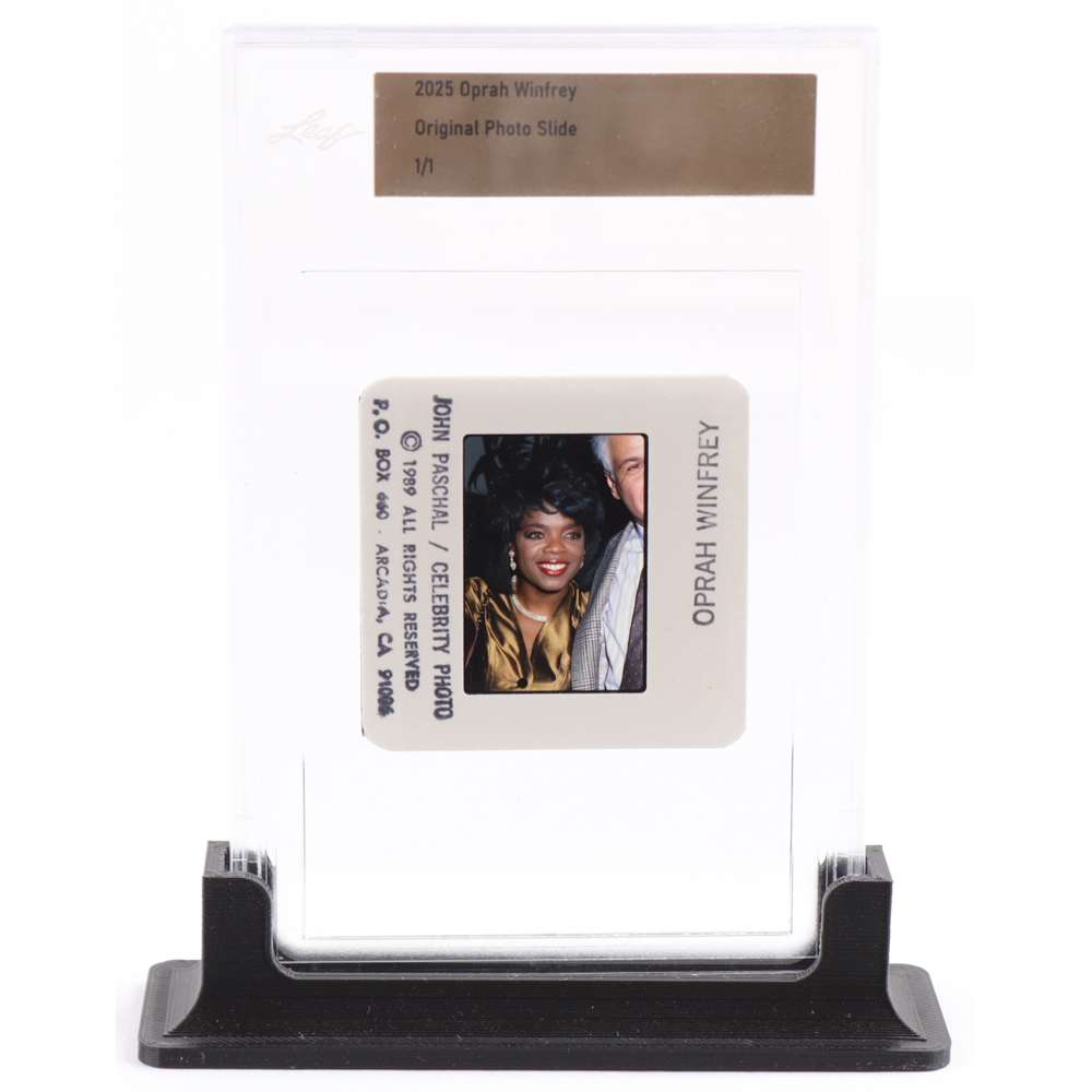 Oprah Winfrey 2025 Leaf Original Photo Slide #NNO #1/1 (Leaf ...