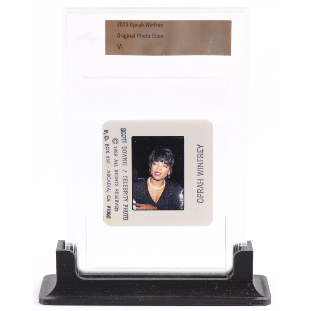 Oprah Winfrey 2025 Leaf Original Photo Slide #NNO #1/1 (Leaf ...