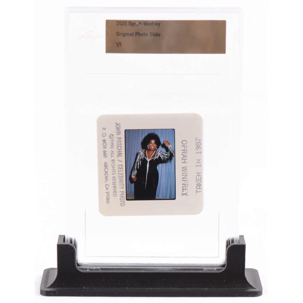 Oprah Winfrey 2025 Leaf Original Photo Slide #NNO #1/1 (Leaf ...