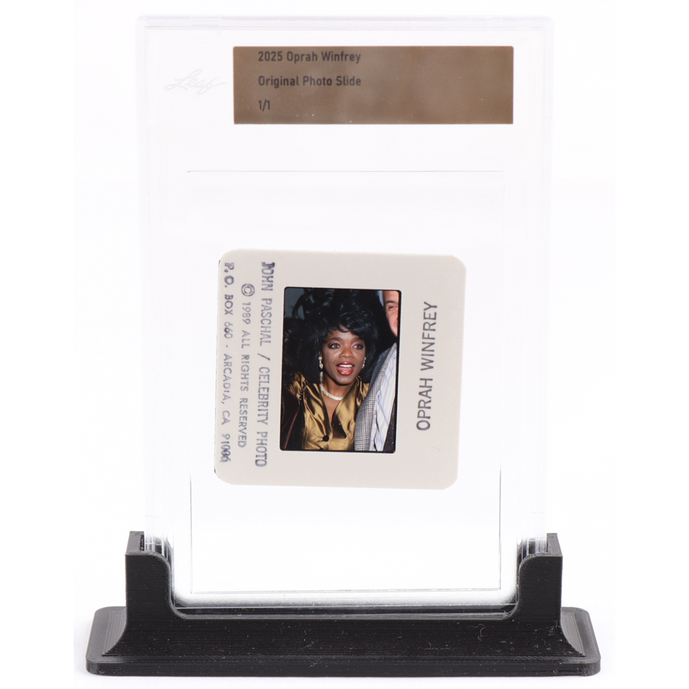 Oprah Winfrey 2025 Leaf Original Photo Slide #NNO #1/1 (Leaf ...